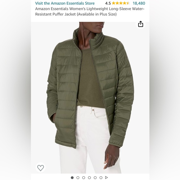Amazon Essentials | Jackets & Coats | Amazon Essentials Light Weight ...